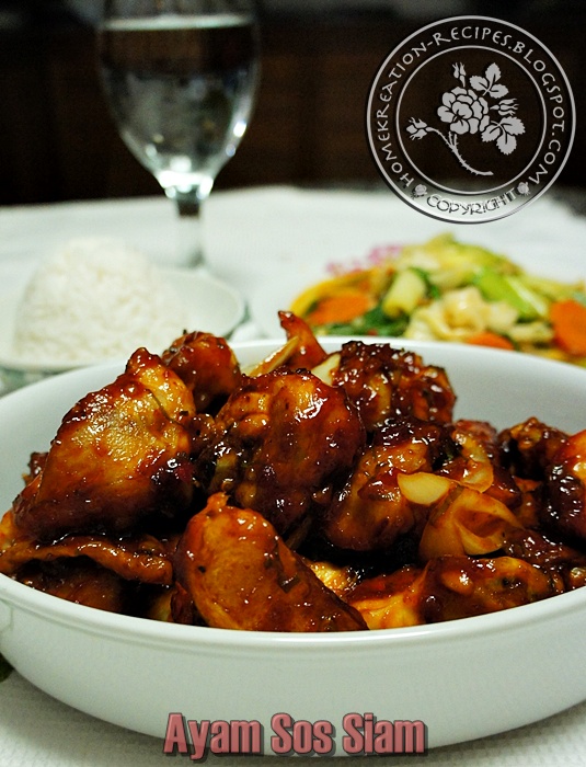 HomeKreation - Kitchen Corner: Ayam Sos Siam