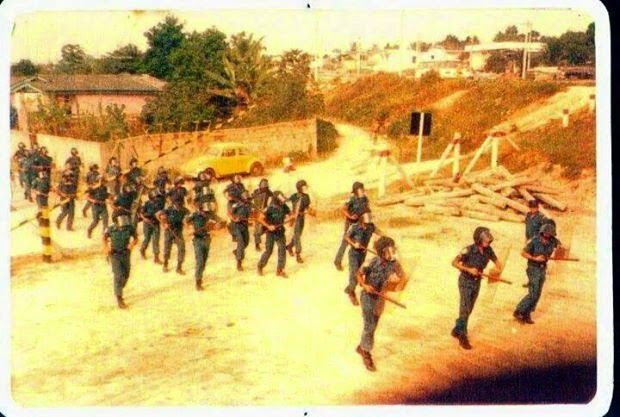 1º BATALHÃO DE CHOQUE - Cel. MAR : janeiro 2015