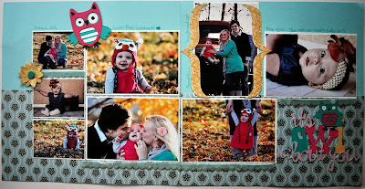 Random Memories: Two page layout - "Owl About You"