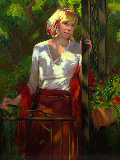 Michelle Murray | Capturando a luz e a beleza do momento ~ Pinturas do AUwe