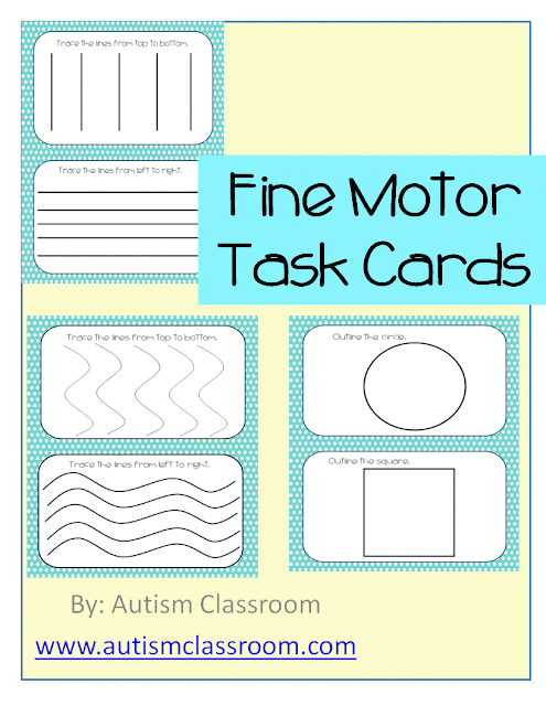 Autism Classroom: Fine Motor Skill Sequence for Students Learning Fine ...