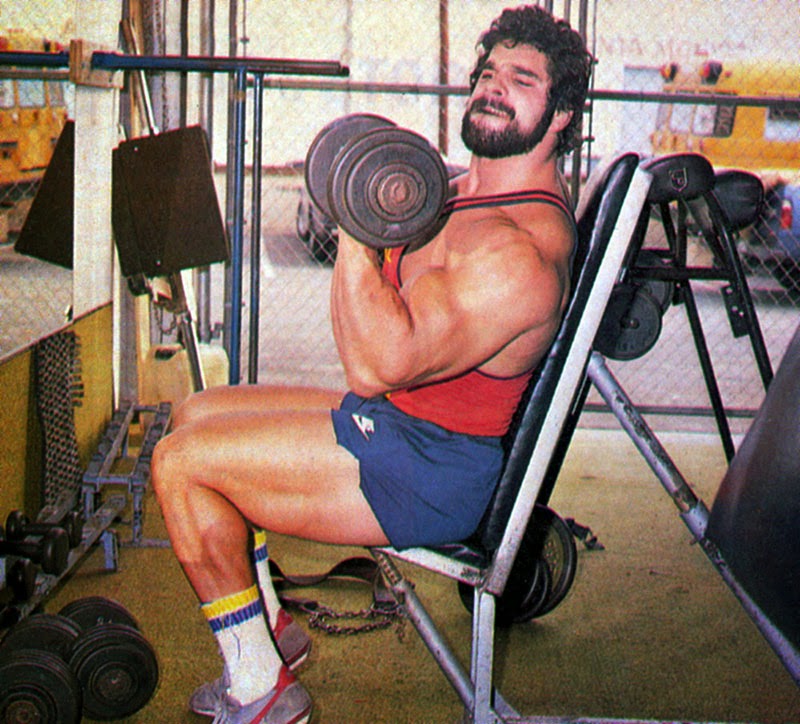 The Ultimate Hercules Blog: Lou Ferrigno training