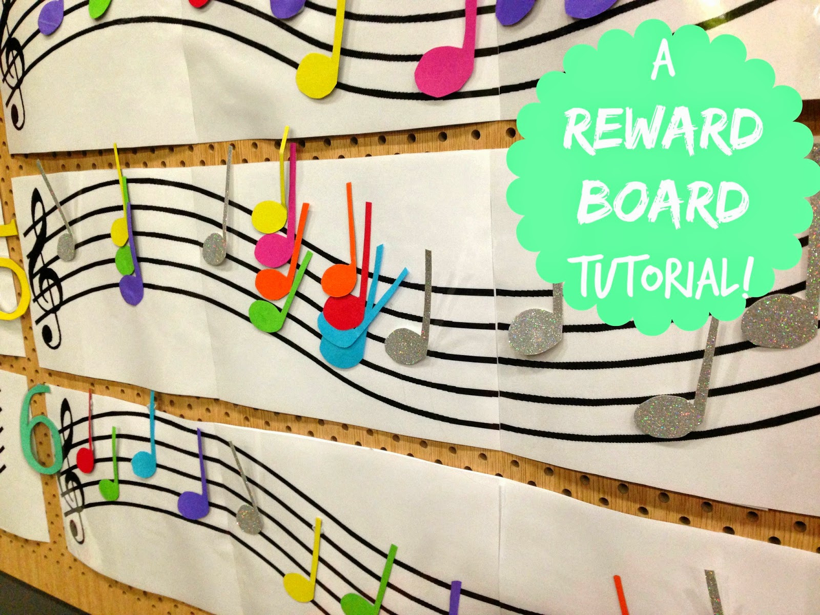 Emmie Loves.....: How to make a Reward Board for your Music Classroom!