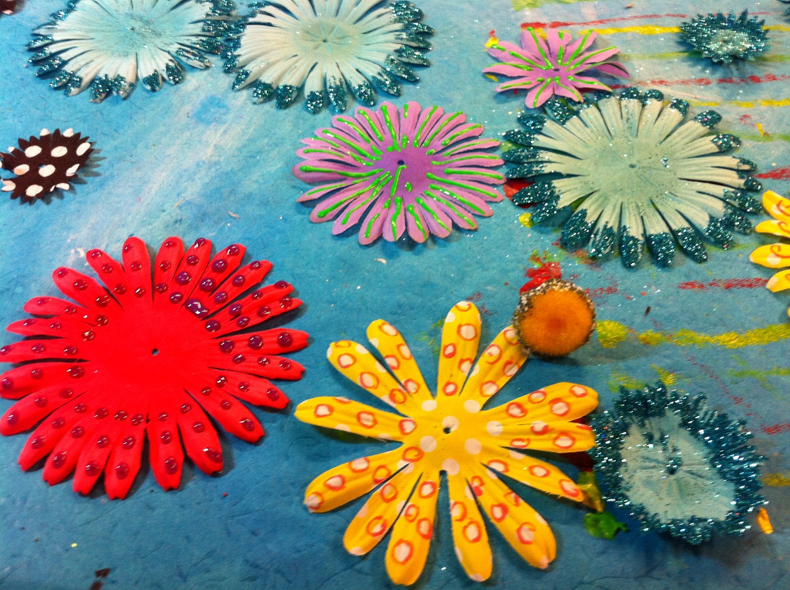 Spring Flower Mash Up - Crafty Chica