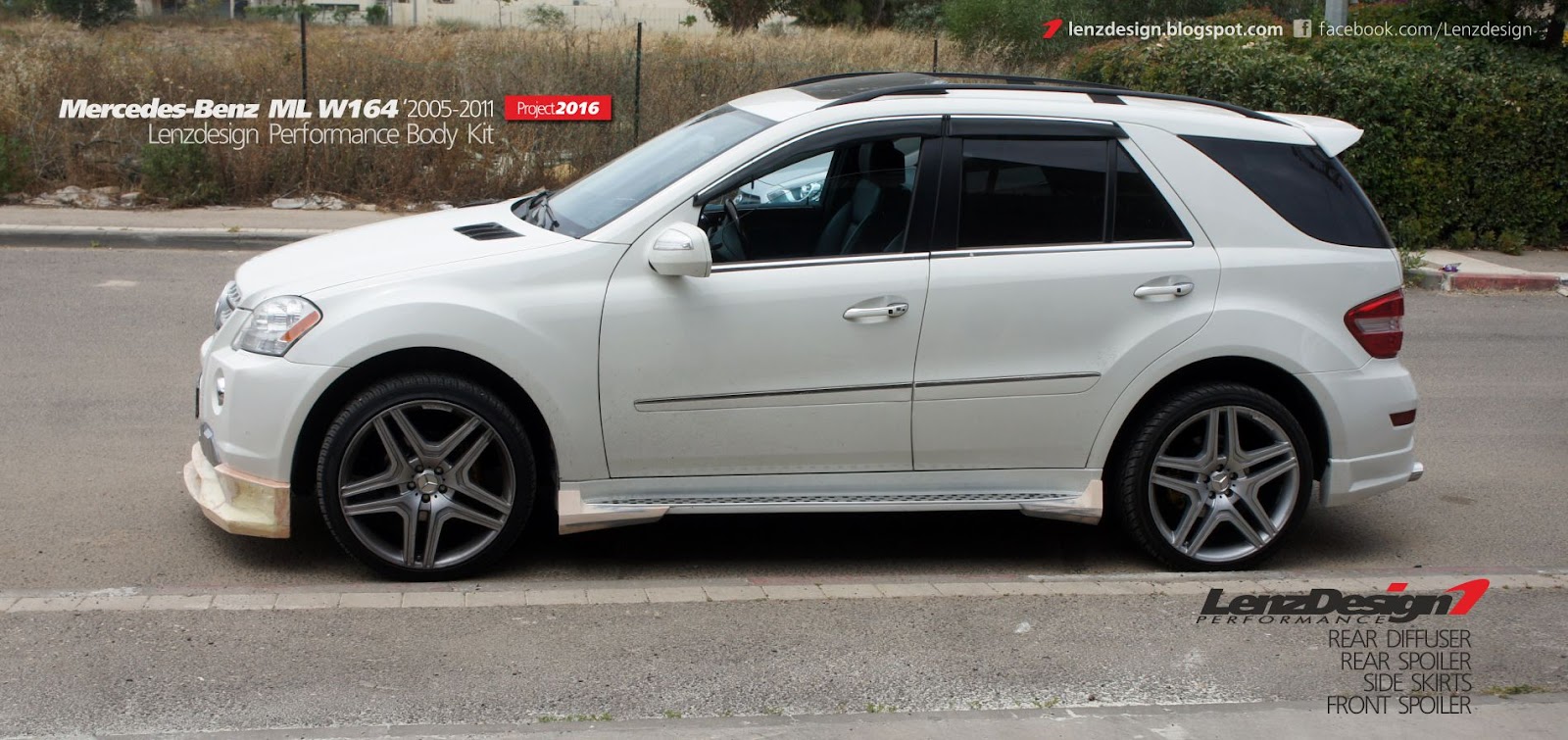Mercedes-Benz ML W164 Lenzdesign Bodykit & Spoilers