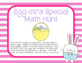 Rulin' The Roost: Easter Math Review Freebie