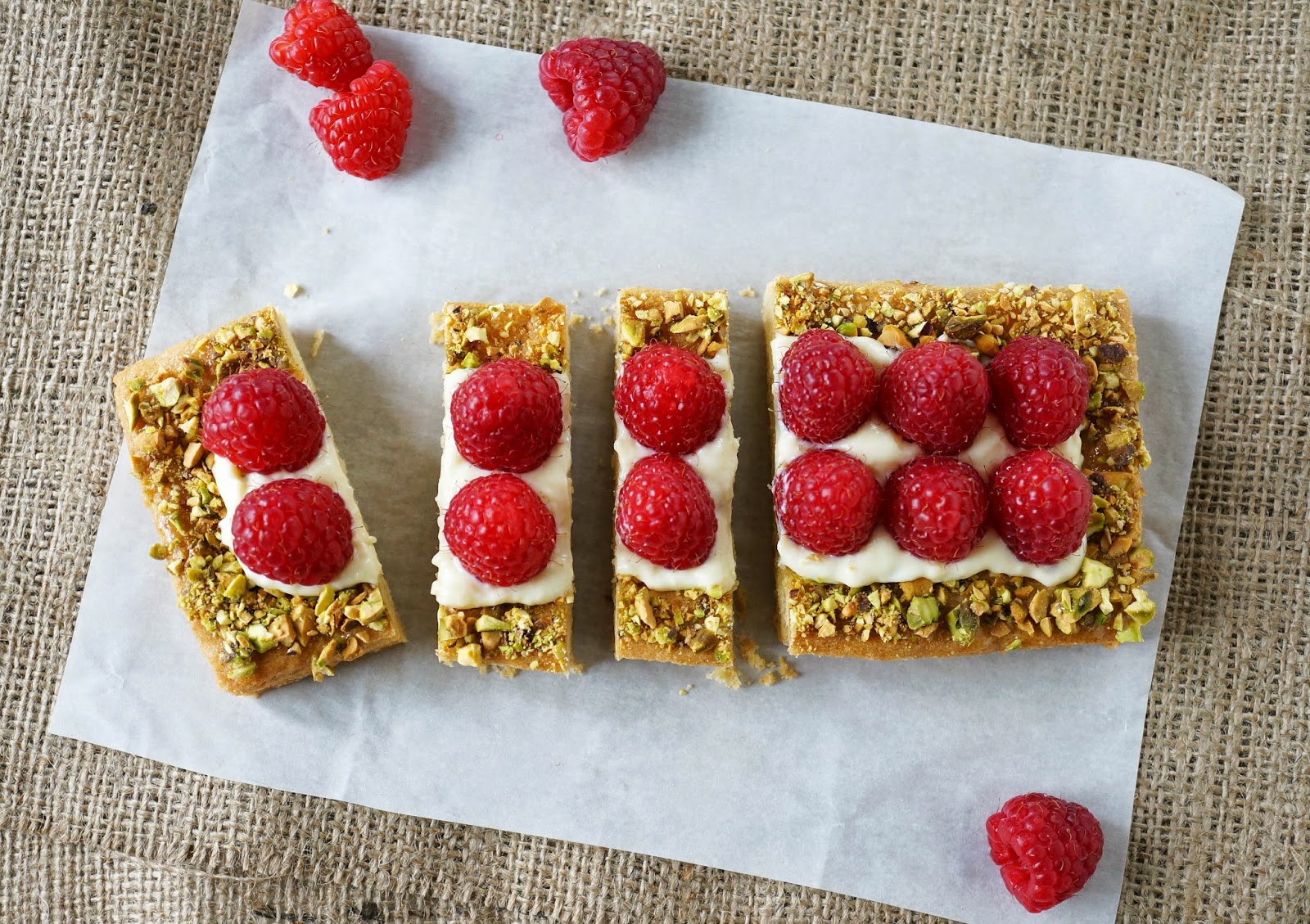 Miss Hangrypants: Raspberry pistachio sable