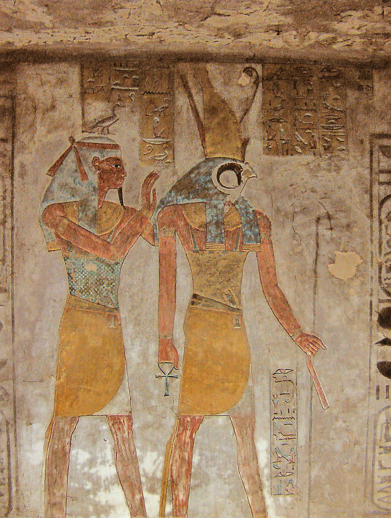 Imagenes de Egipto: Horus and Geb
