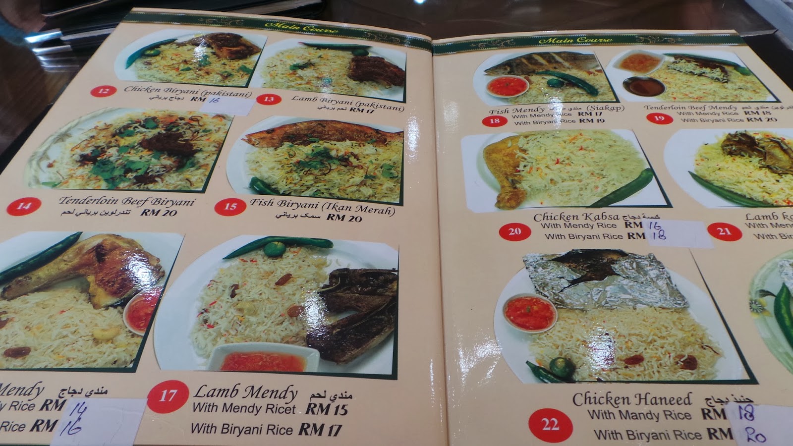 Alia umaira: Mr. Kabab & Biryani, Putrajaya.....