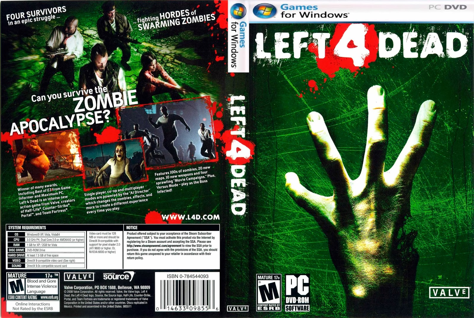 Left 4 Dead Game Installer Free Download - kabrown