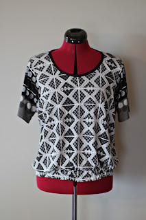 BurdaStyle Magazine Top 06-2008-114 pattern review by Lori V