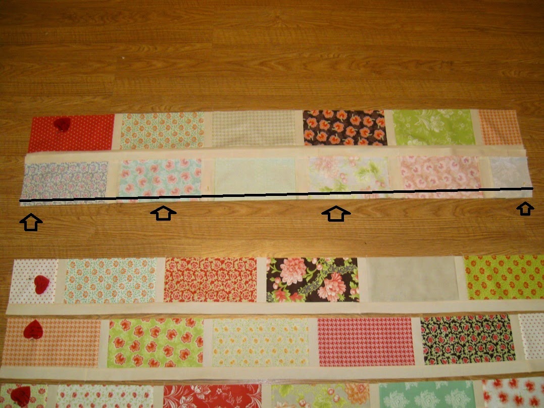 Happy Quilting: The Wall - A Brick Wall Quilt Tutorial Featuring The ...
