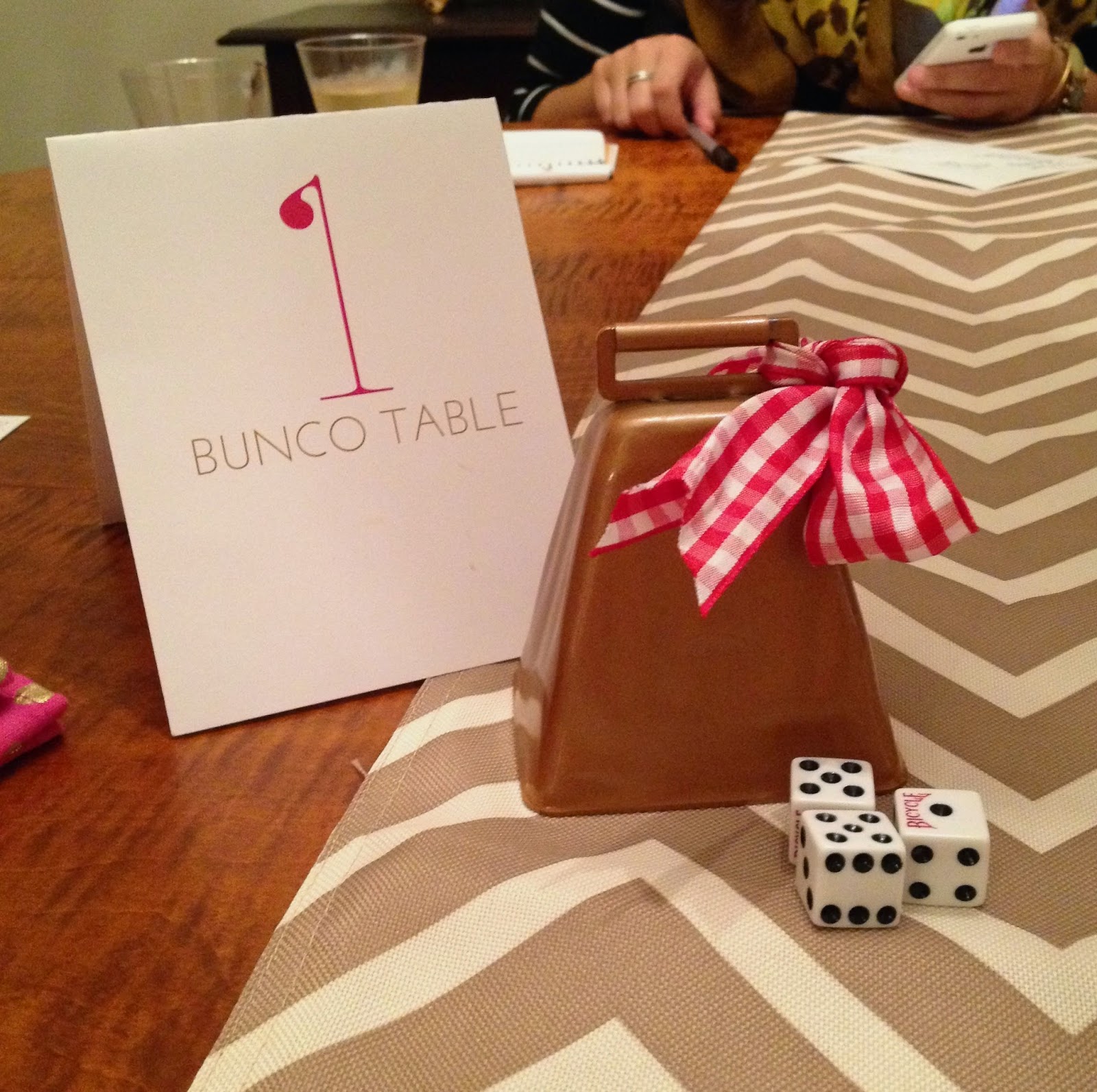 Alexandra Bee Blog: Bunco Night