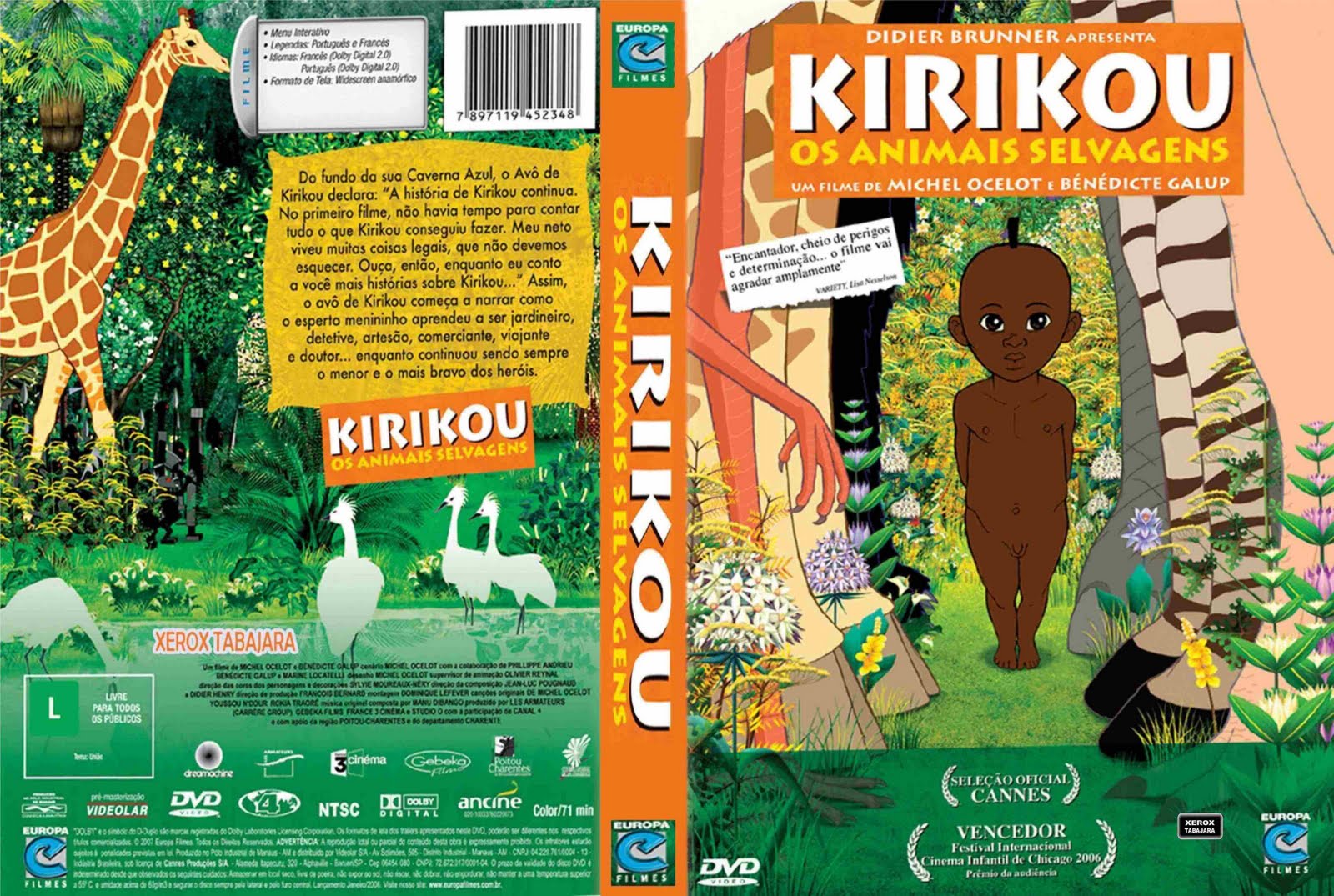 Cine Gloob - “Kirikou 2 – Os Animais Selvagens” | KIDS INDOORS