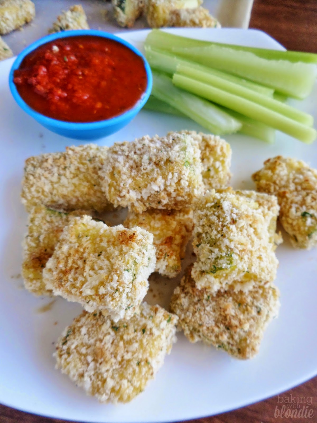 Baked Zucchini Nuggets