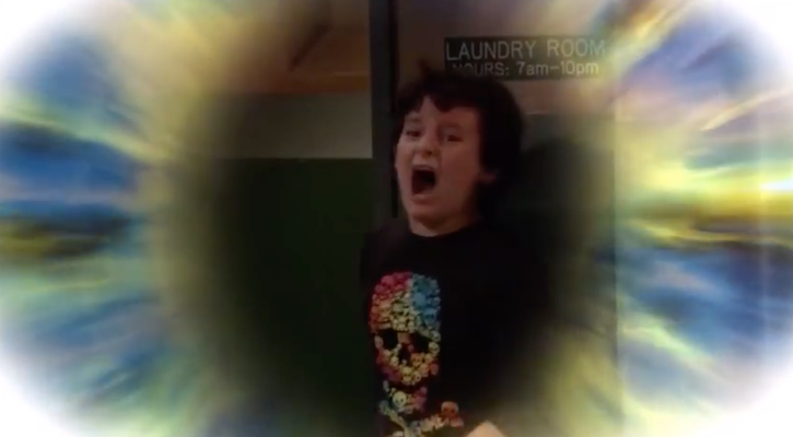 Travis is terrified of a ghost! They decide that one of them will dress ...