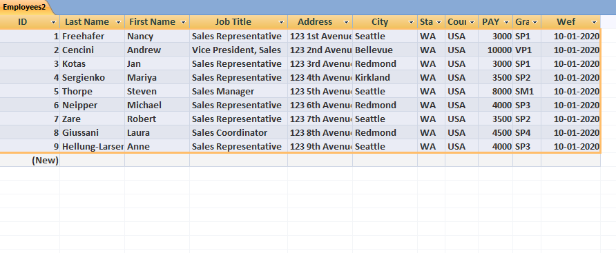 Word Mail Merge With Ms Access Table ~ Learn Ms Access Tips And Tricks 5123