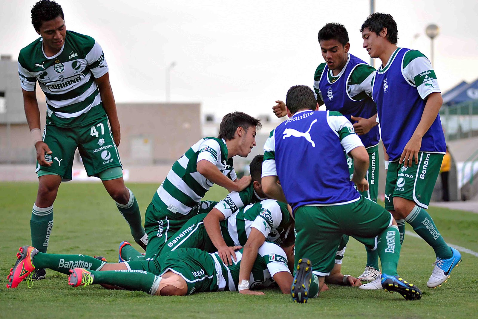 guerreporte: Santos Sub 20 Con Determinación Se Imponen en Casa