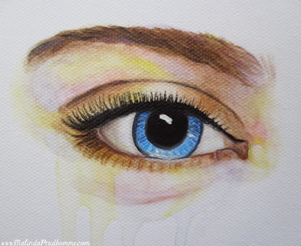 Malinda Prud'homme: A Mixed Media Artist's Blog: Eyes Of Ice: A Custom ...