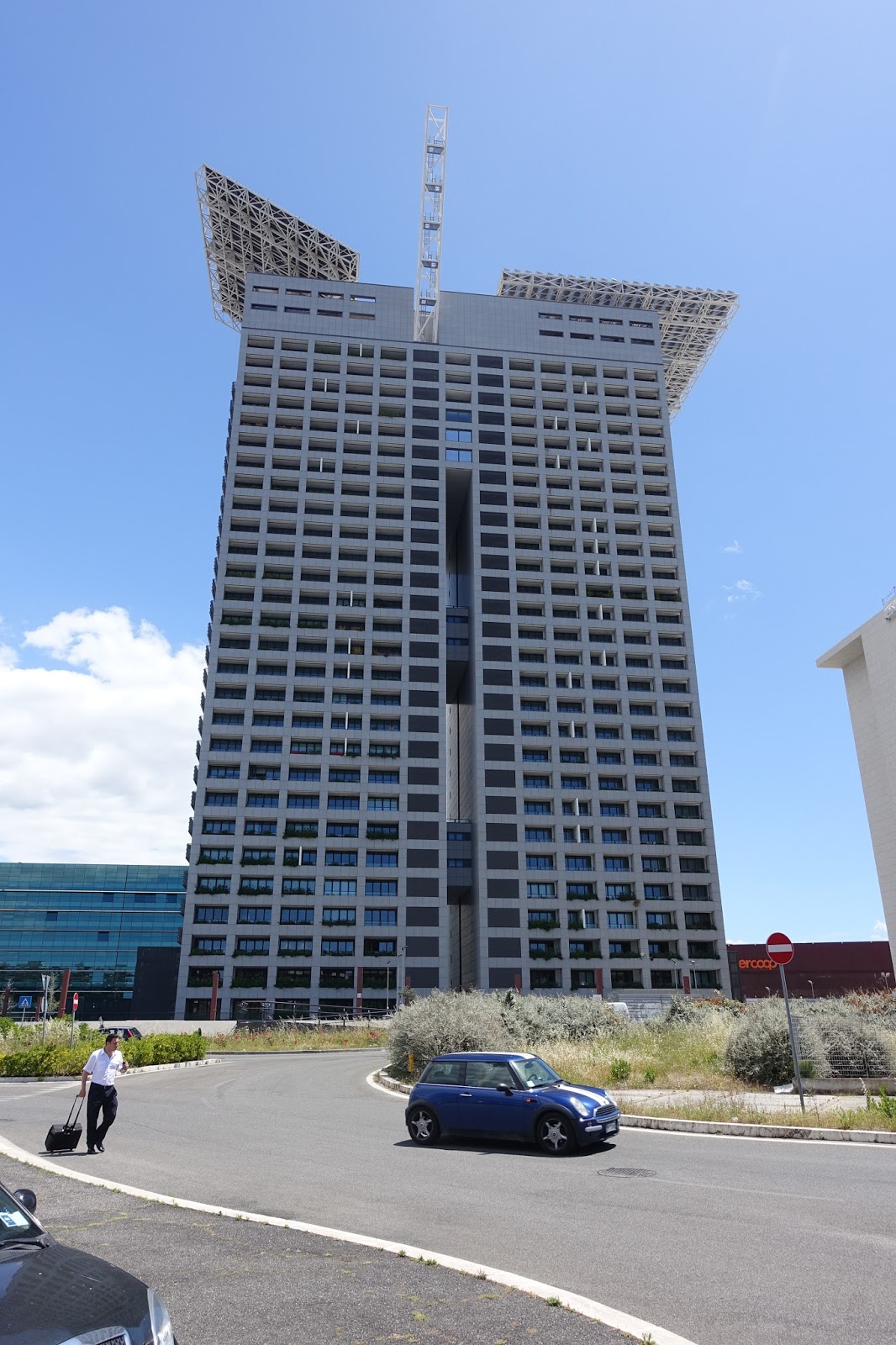 Rome the Second Time: Eurosky: Tall Buildings come to Rome!