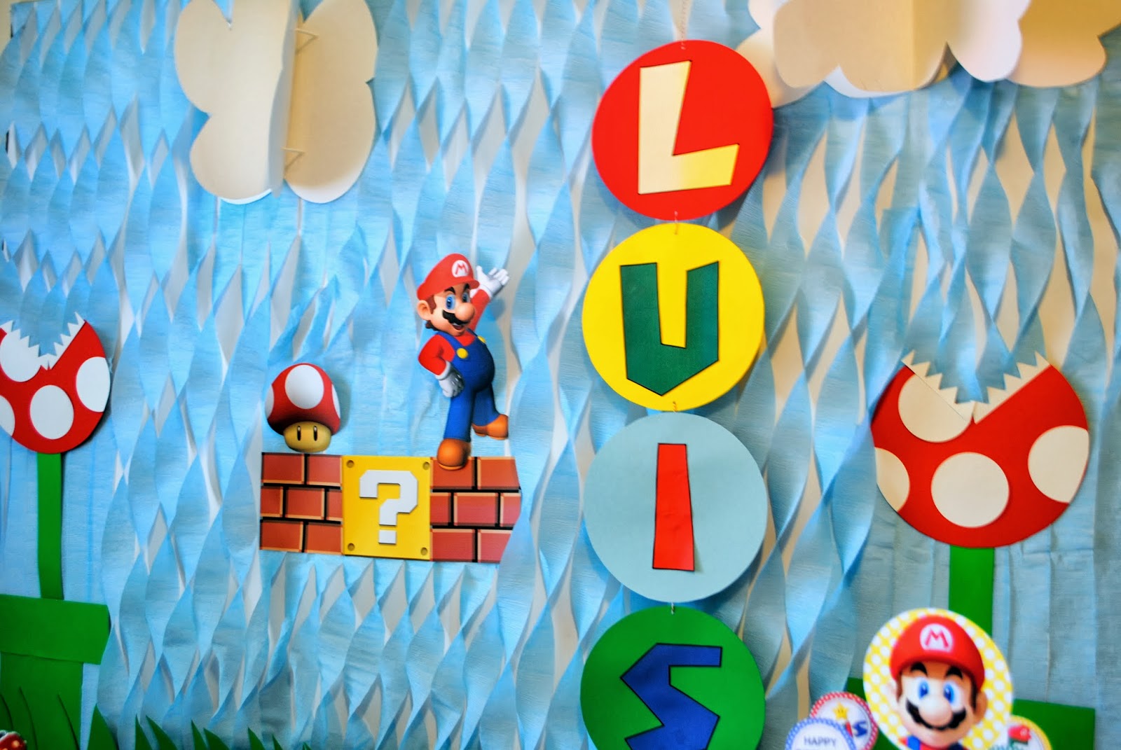 Karo's Fun Land: Super Mario Fifth Birthday Party