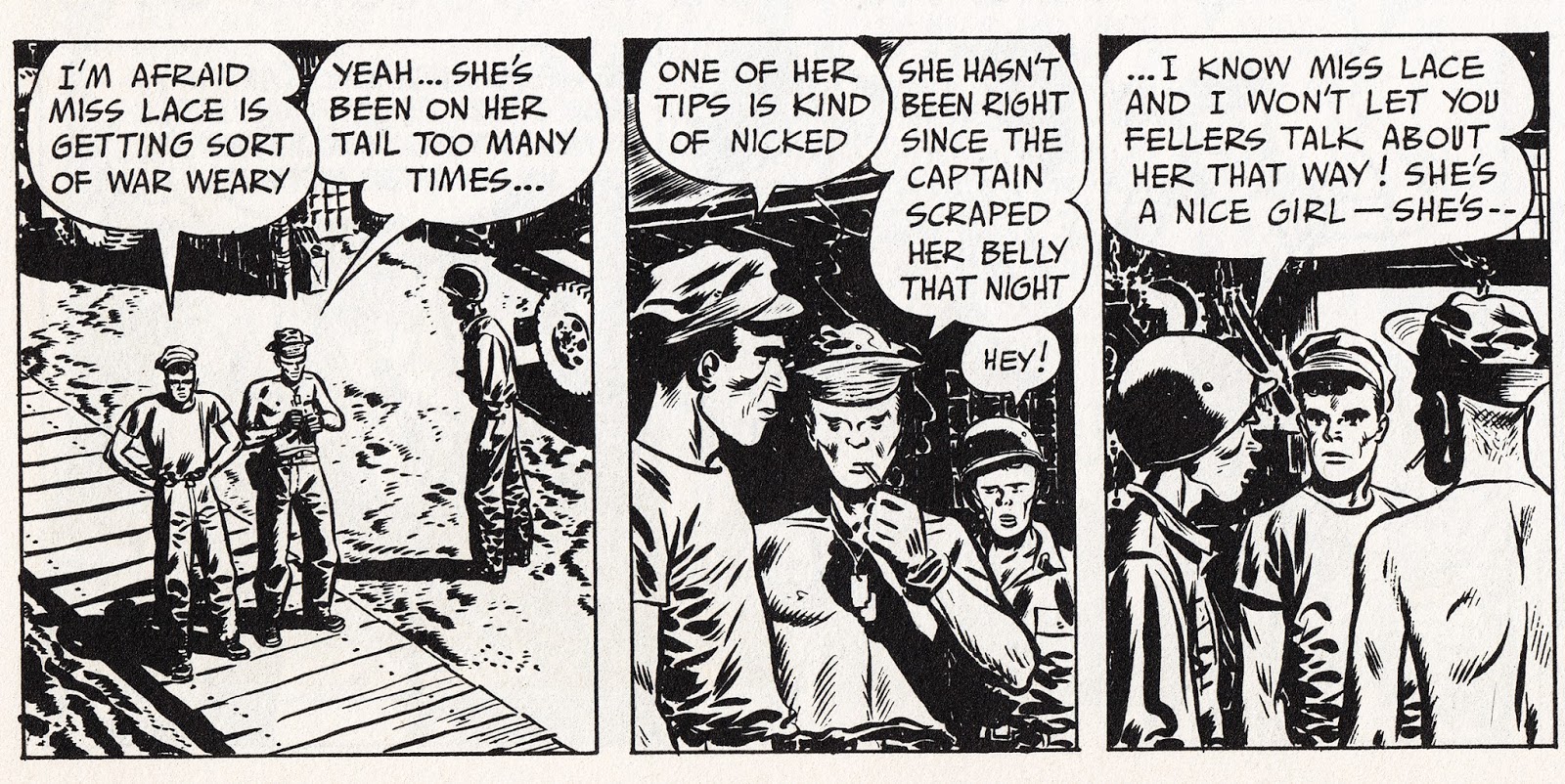 Just A Car Guy: Miss Lace, B 29, in the comic strip Male Call, which ...