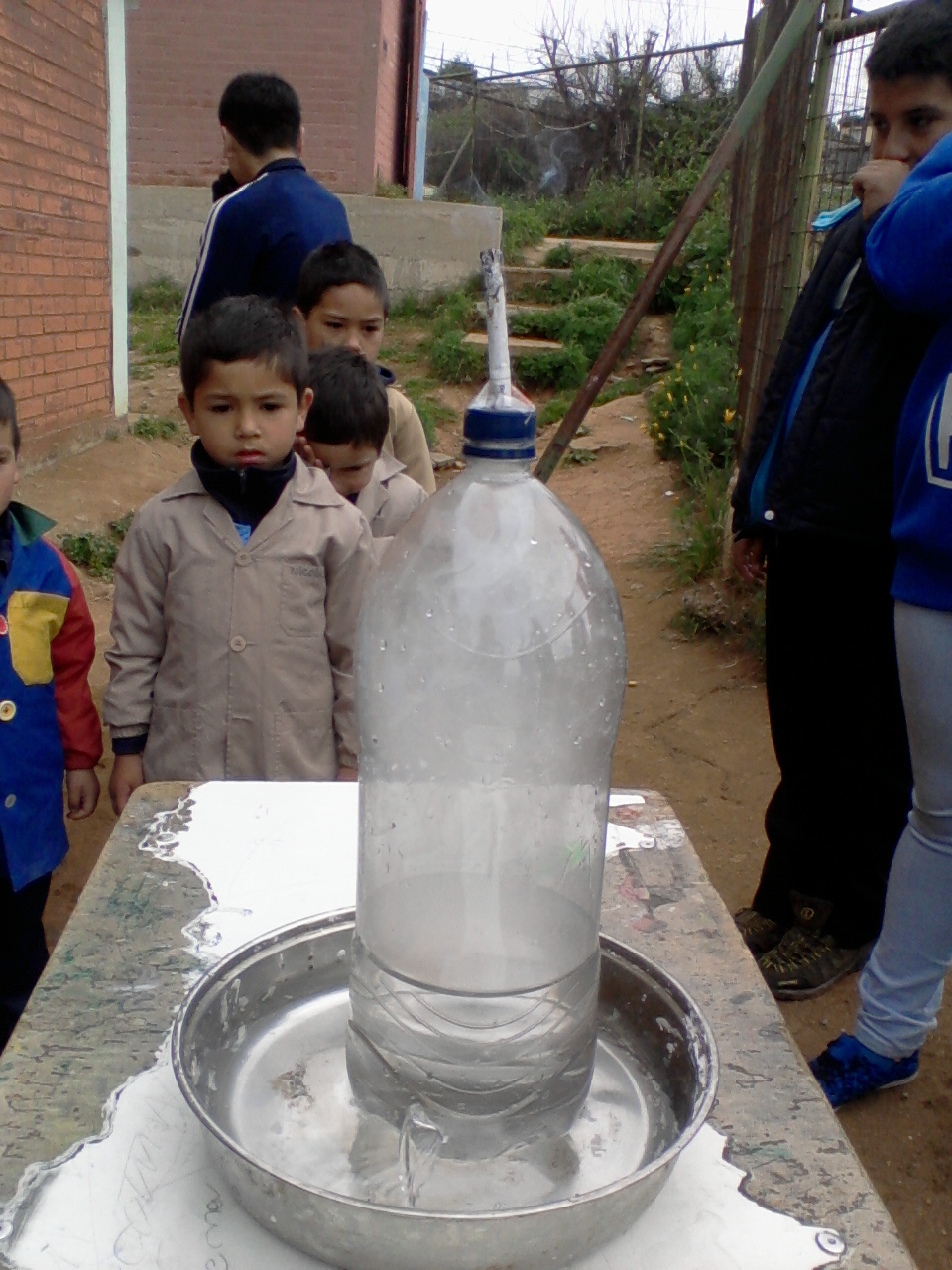 : Experimento LA BOTELLA FUMADORA