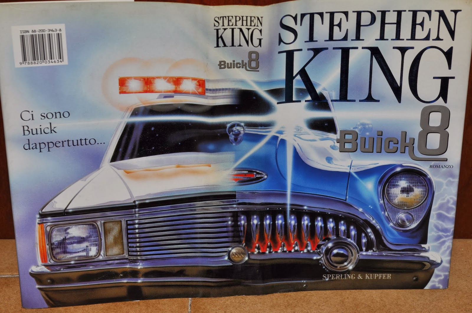Le prime edizioni di Stephen King: BUICK 8