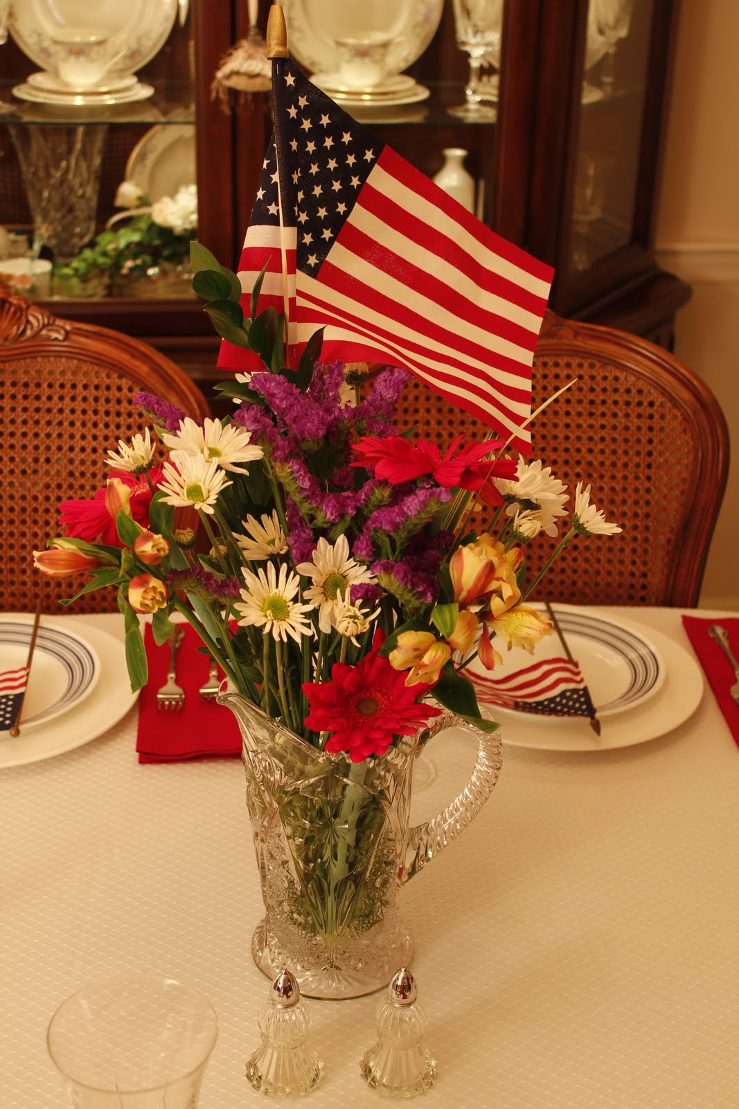 House at Forest Manor: A Memorial Day Tribute Table