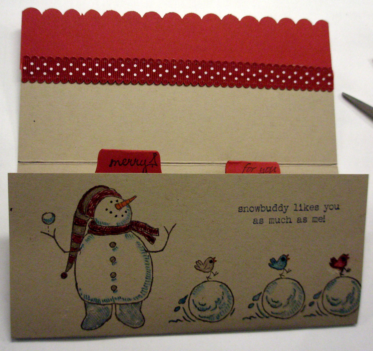 Another Chance to Stamp: GIFT CARD TUTORIAL