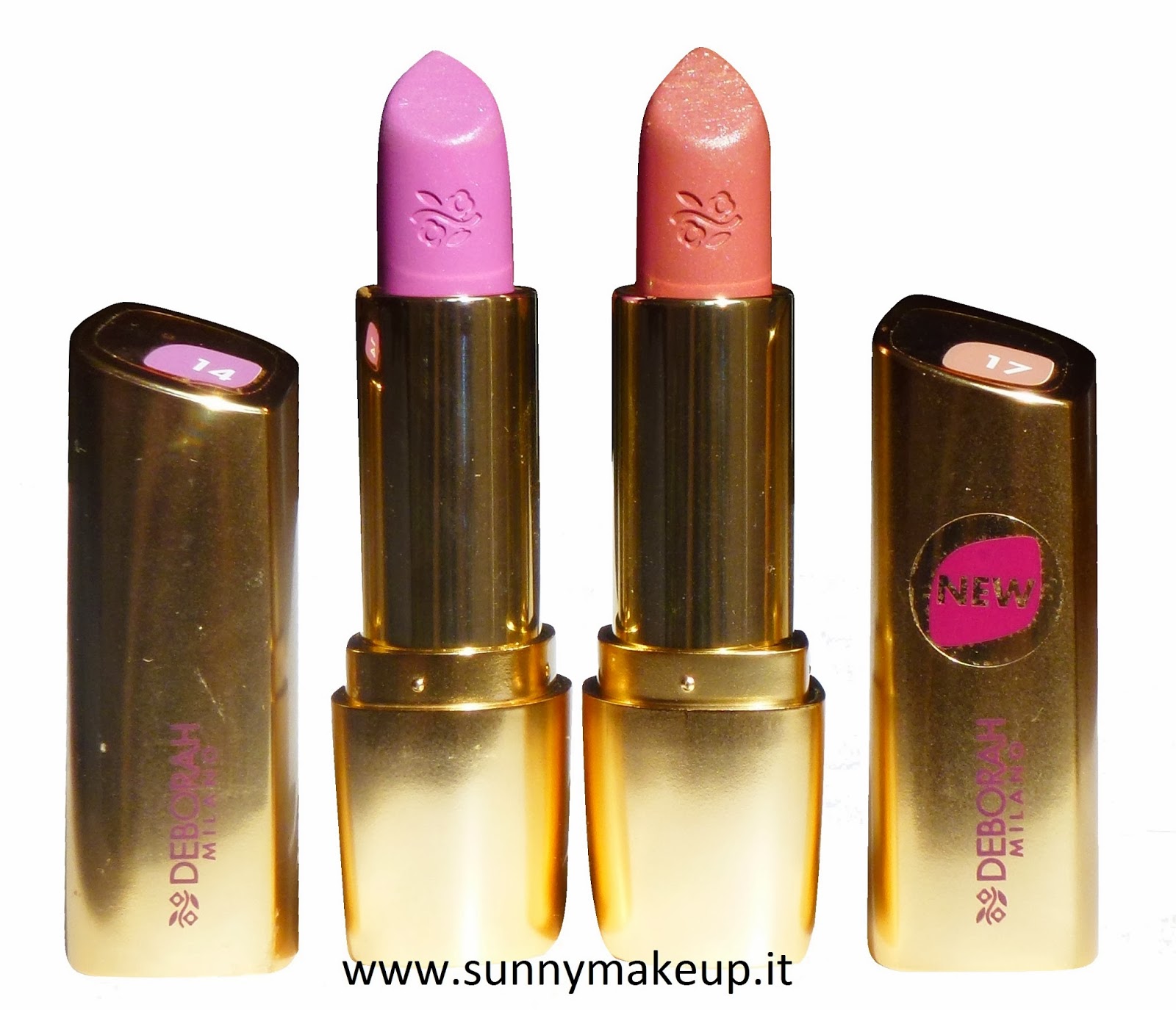 Deborah Milano - Rossetto Milano Red: Swatches e review dei numeri 14 e ...