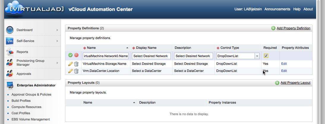 Vcac Property Dictionary Customize Service Requests With Dynamic Menus
