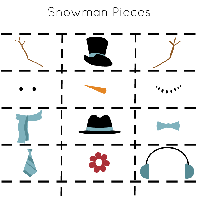 The Life of Jennifer Dawn: Preschool Printables: S is for Snow