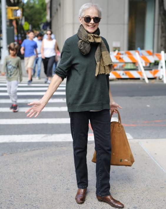 Elderly But Advanced In Style: Grandmas From New York City