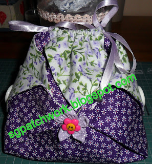 SG patchwork: Mochila de patchwork pronta