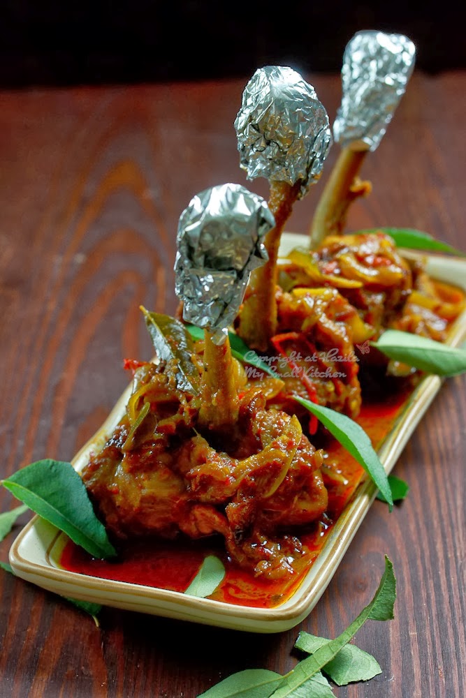 My Small Kitchen: Steamed Chicken Boxing Curry