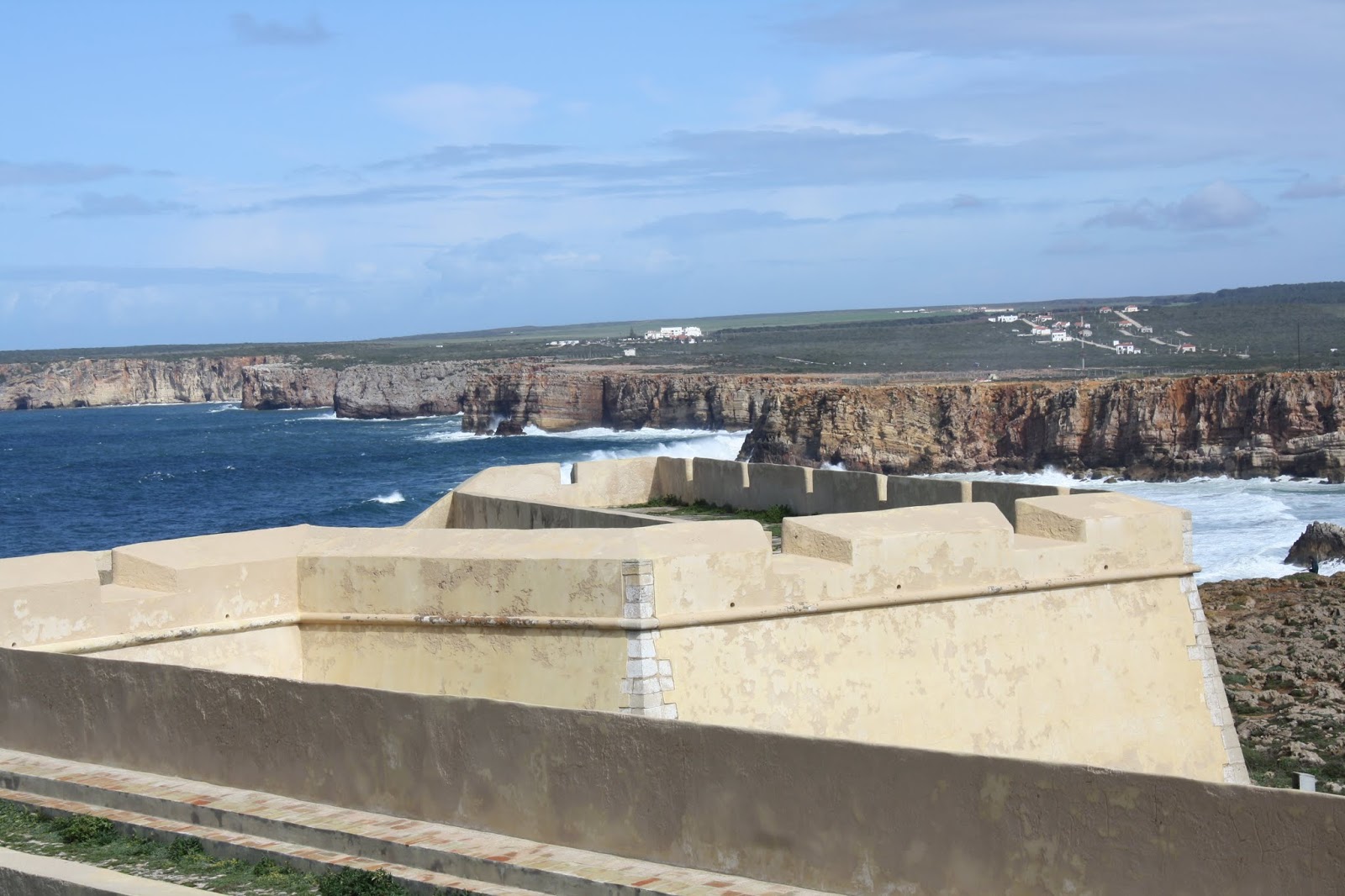 15. Das Fort "Fortaleza" in Sagres, Portugal
