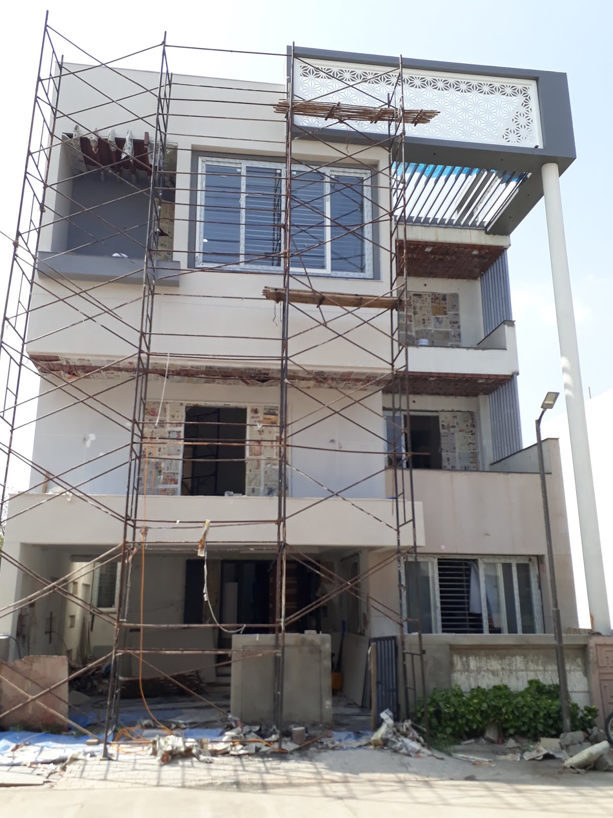 Dreamhouse Natural Stone Finish Texture: Bansal Banglow (Indore)