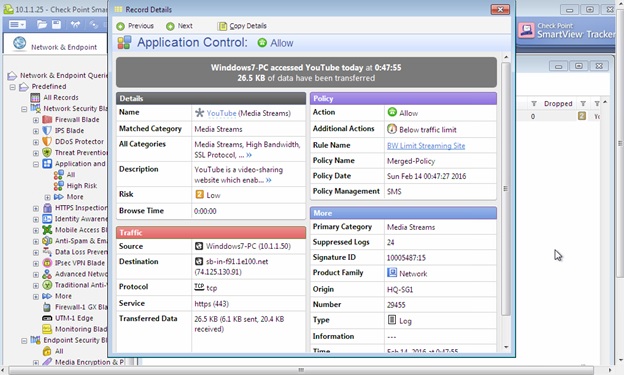 My Check Point CCSA Journal: Check Point Application Control & URL ...