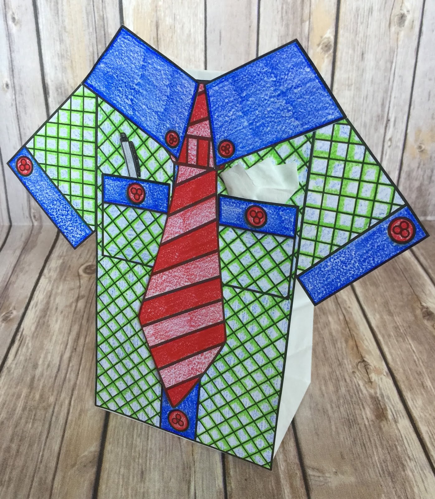 Teaching With Terhune: Father's Day Gift Bag Craft