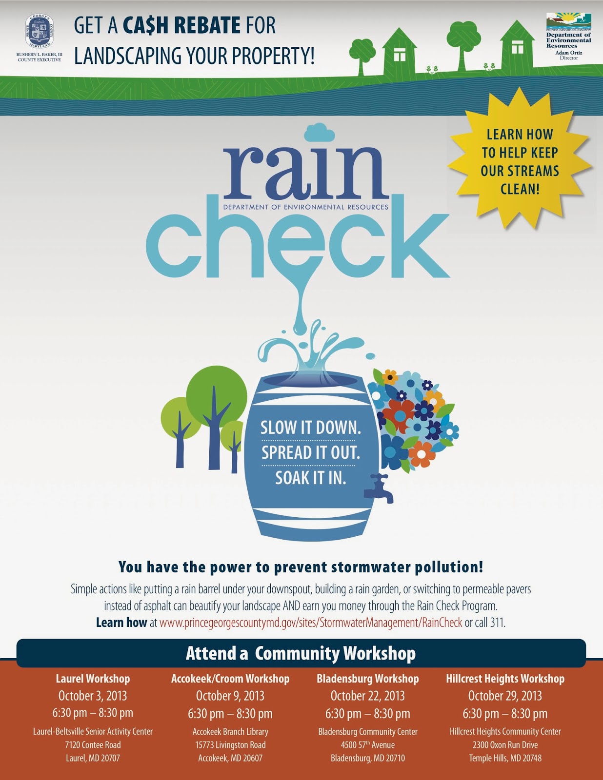 Brent C Bolin, Mount Rainier, MD: October 2013