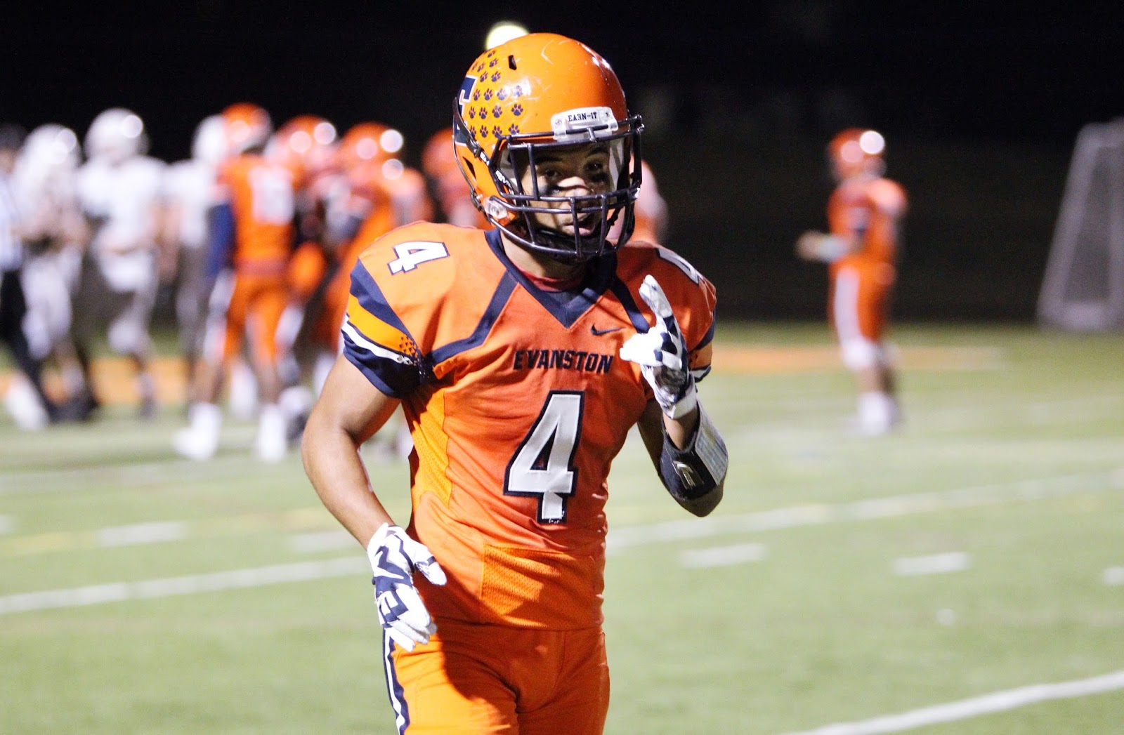 Mark Kodiak Ukena: IHSA Varsity Football: New Trier vs Evanston THS