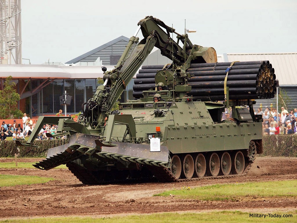 Veículos Militares do Mundo: Alvis Trojan AVRE (20)