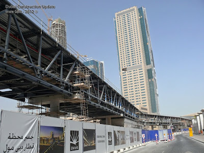 Dubai Constructions Update by Imre Solt: Dubai Mall Metro Bridge ...
