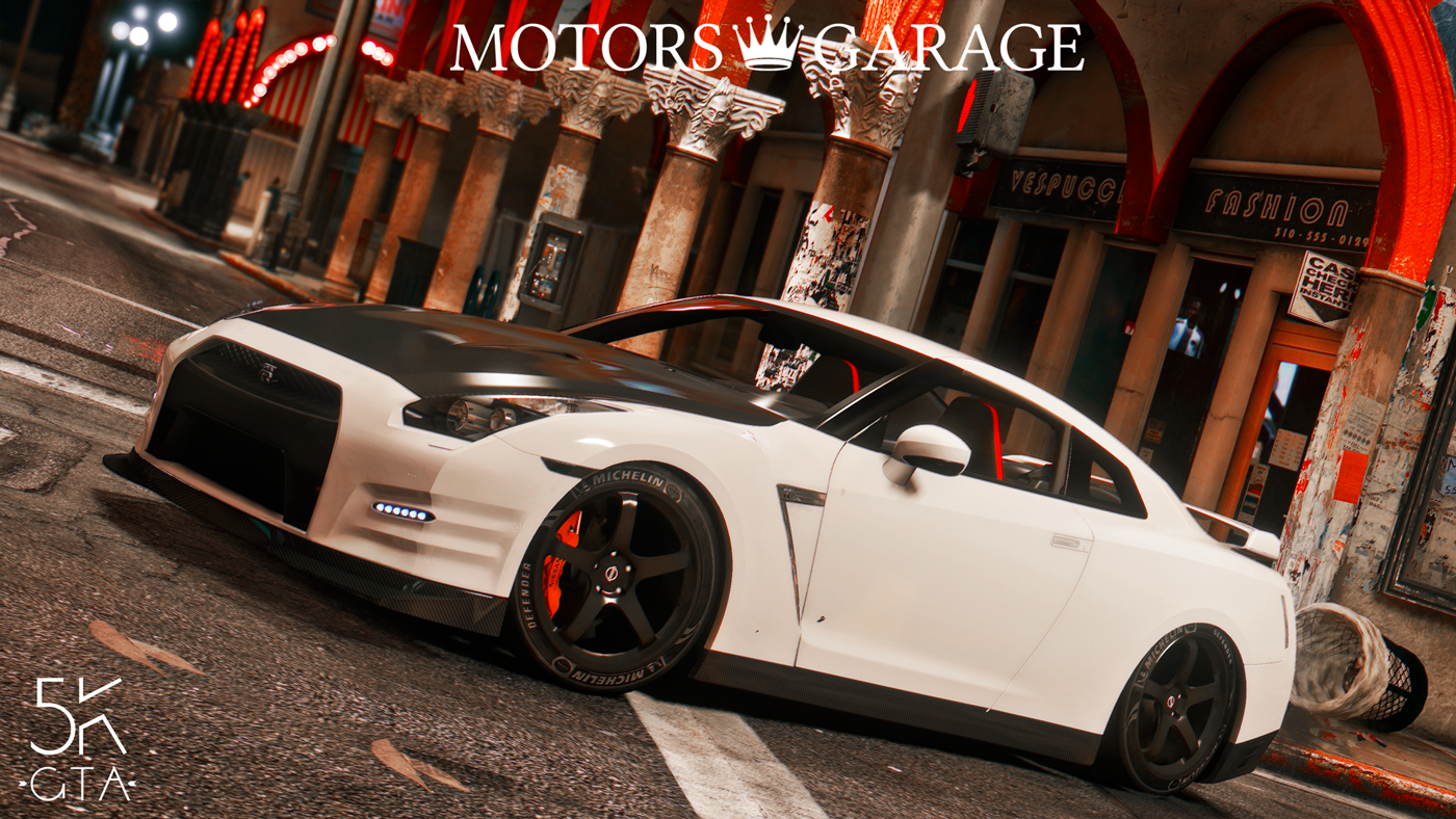 GTA V - Nissan GTR R35 | Motors Garage Modding Studio