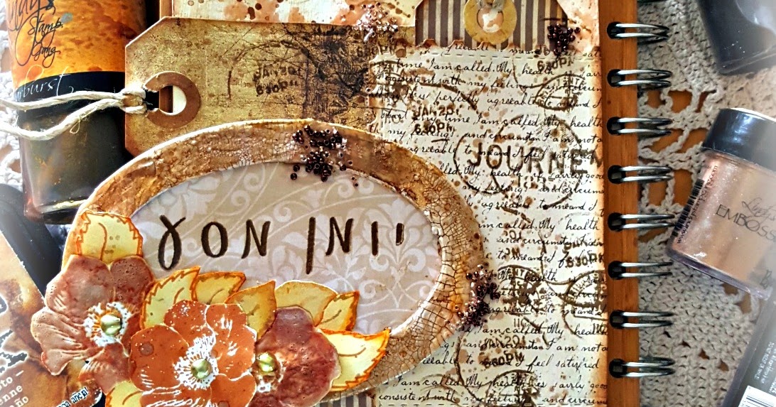 Creation with love: A journal notebook cover