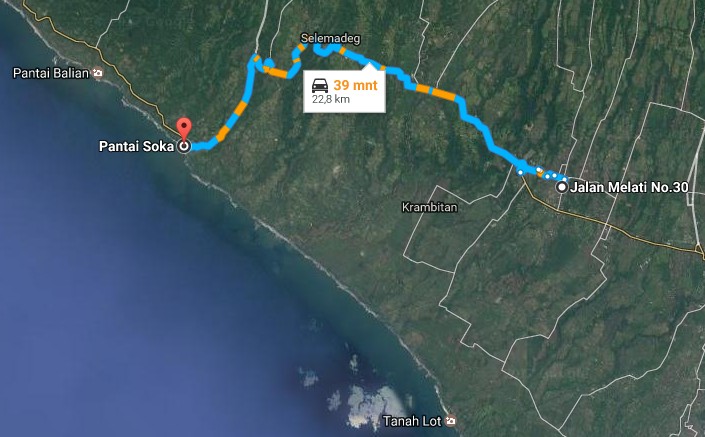 Pesona Keindahan Wisata Pantai Soka Tabanan di Selemadeg Tabanan Bali ...