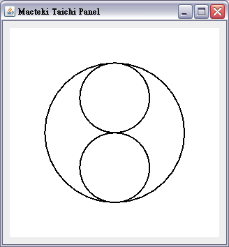 Macteki Guide on Java Programming: How to draw a taichi image