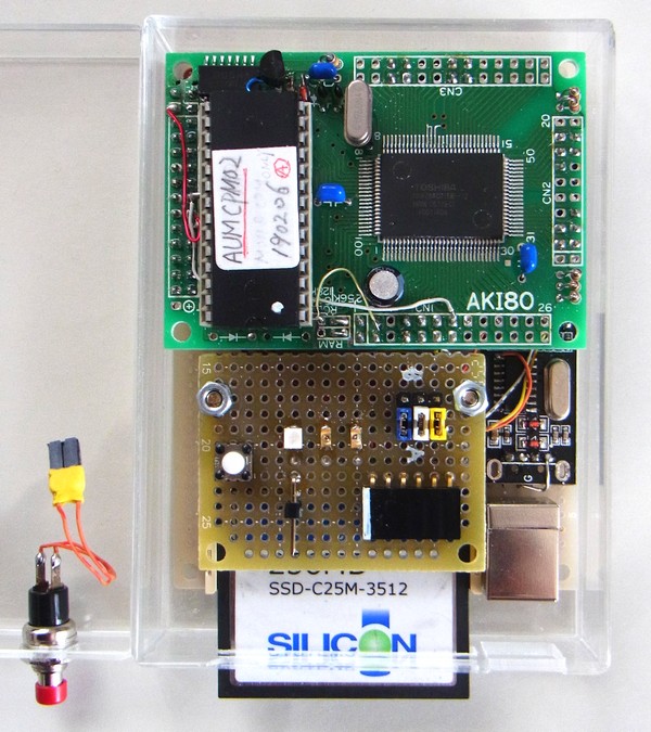 悠々趣味の日々: AKI-80 CPM box の 製作 （2）