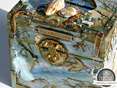 Ribbons, Lace, and Good Intentions: Beachy Altered Box